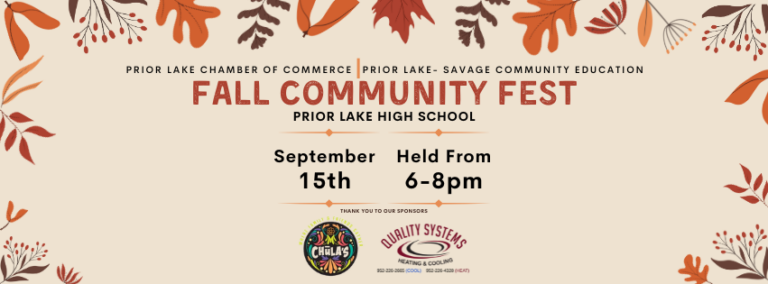 Fall Community Fest - Prior Lake Chamber of Commerce