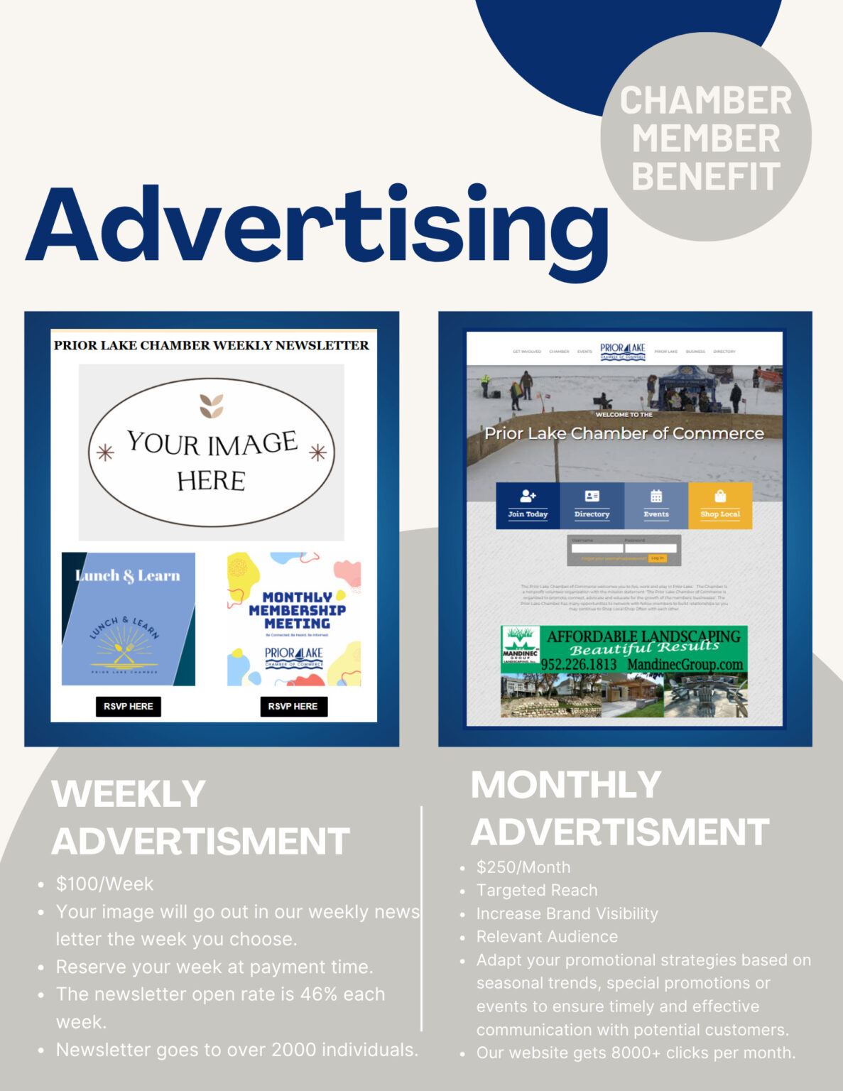 Advertise with Us - Prior Lake Chamber of Commerce